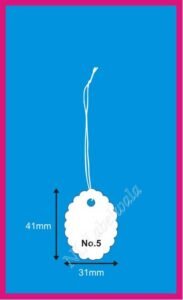 Coloured String Tags and Price Tags with Strings | Jewellery String Tags