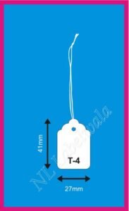 Coloured String Tags and Price Tags with Strings | Jewellery String Tags